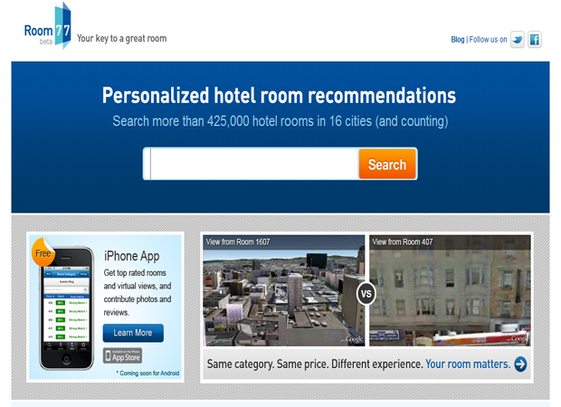 Room 77 – Customized Hotel Room Recommendations - The All My Faves Blog