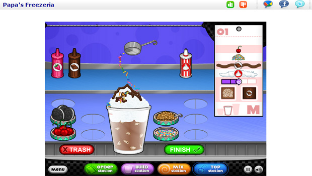 Papa's Freezeria – (Milk)Shake It!