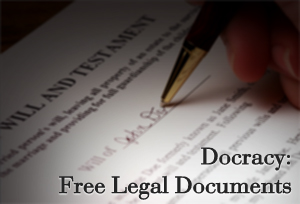 Docracy: Free, Open Source Legal Documents - Legal Wikipedia