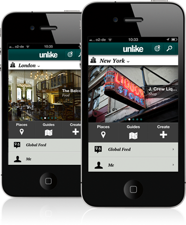 Unlike: Insider City Guide 'Unlike' You've Ever Seen Before