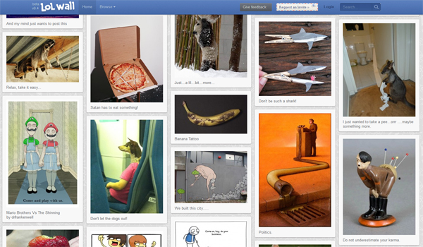 LOL Wall: Huge wall + funny Captions = Continuous Laughter - The All My ...