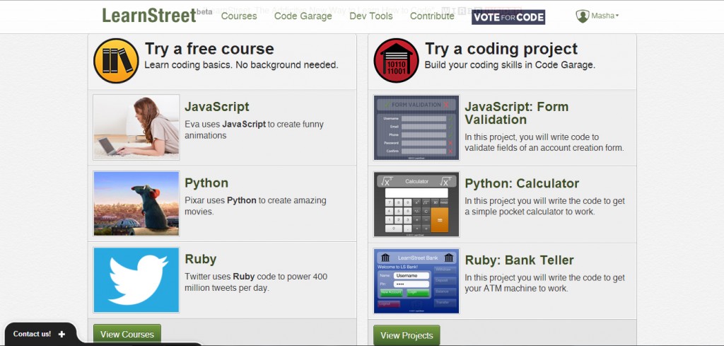Learn to Code with LearnStreet: Javascript, Python & Ruby Tutorials ...