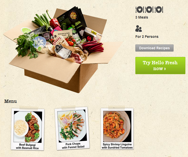 HelloFresh: Cook Amazing Meals in your own Home!