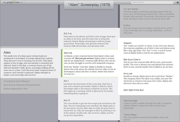 Gingko: Organize Your Writing
