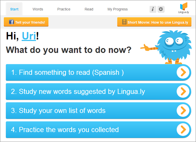 Lingua.ly: Online Language Learning - The All My Faves Blog