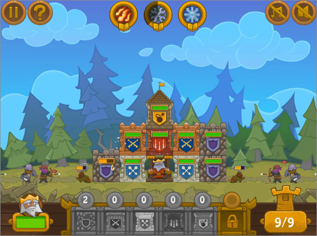 The Lord of The Tower: Defend the King by Building a Tower Around him!