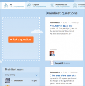 Brainly: Help Each Other With Homework - The All My Faves Blog