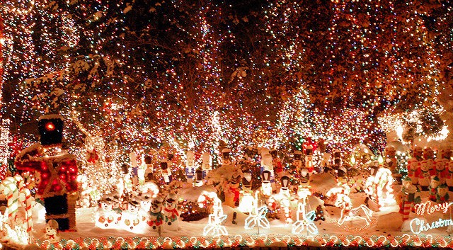 11 Houses With Crazy Christmas Decorations